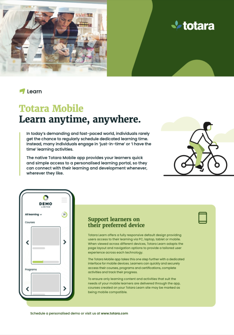 Totara Mobile App - Totara Learning