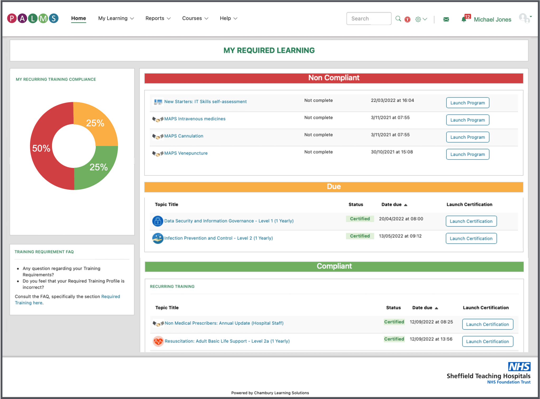 Sheffield Teaching Hospitals NHS Foundation Trust drives compliance ...