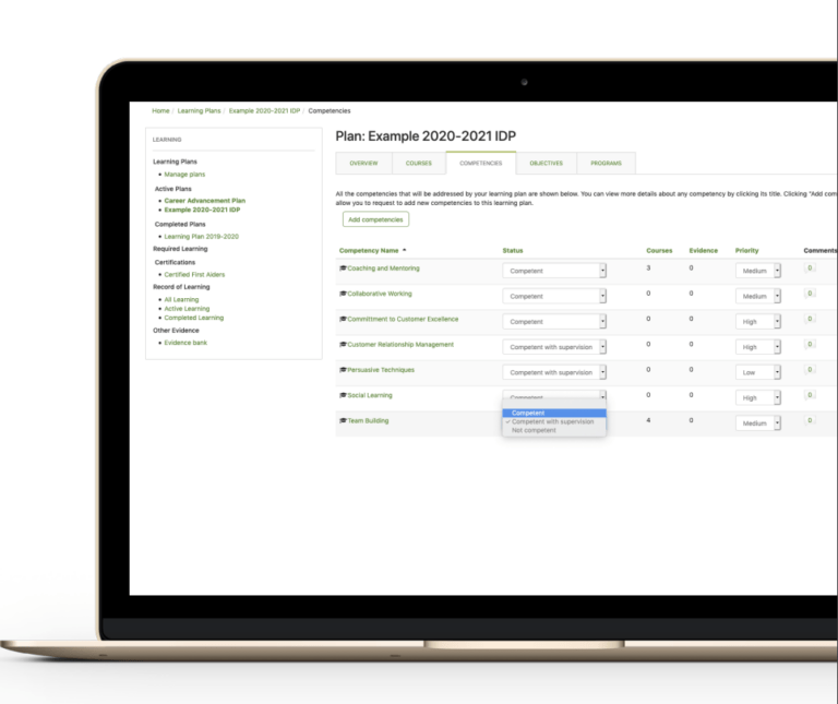 Learning Plans - Totara Learning