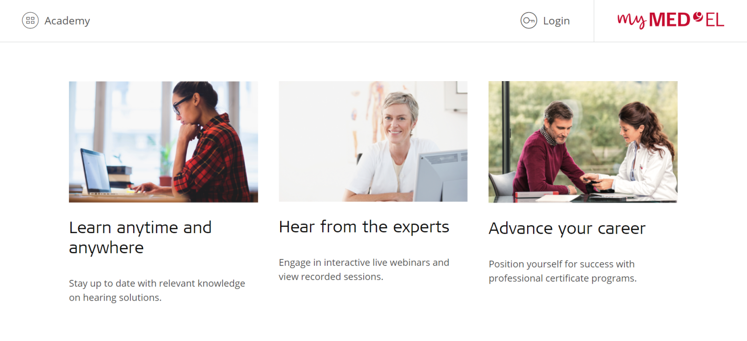 MED-EL Academy drives innovation through a fully integrated learning ...