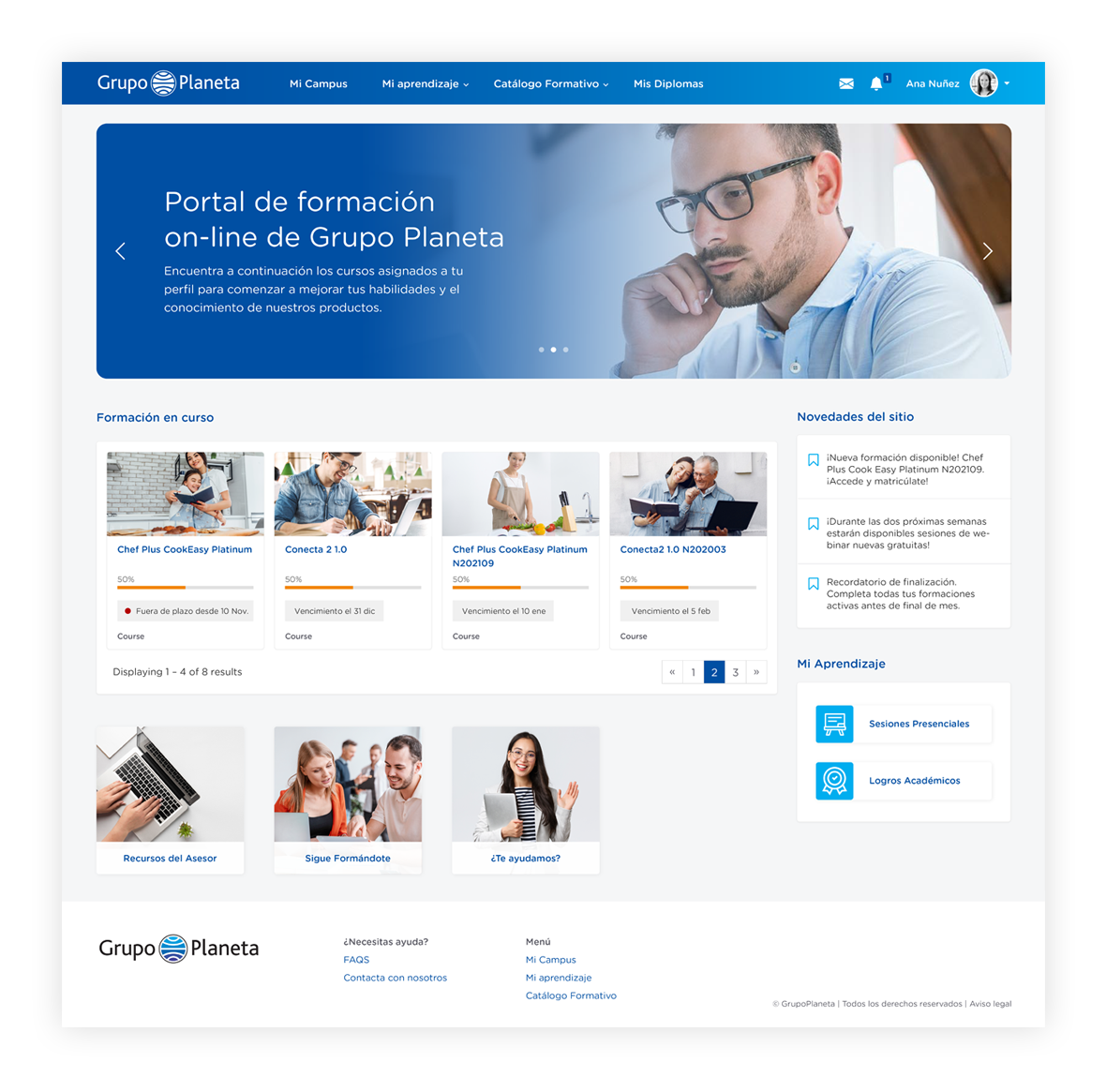 Grupo Planeta aumenta en un tercio la finalización de cursos con ...