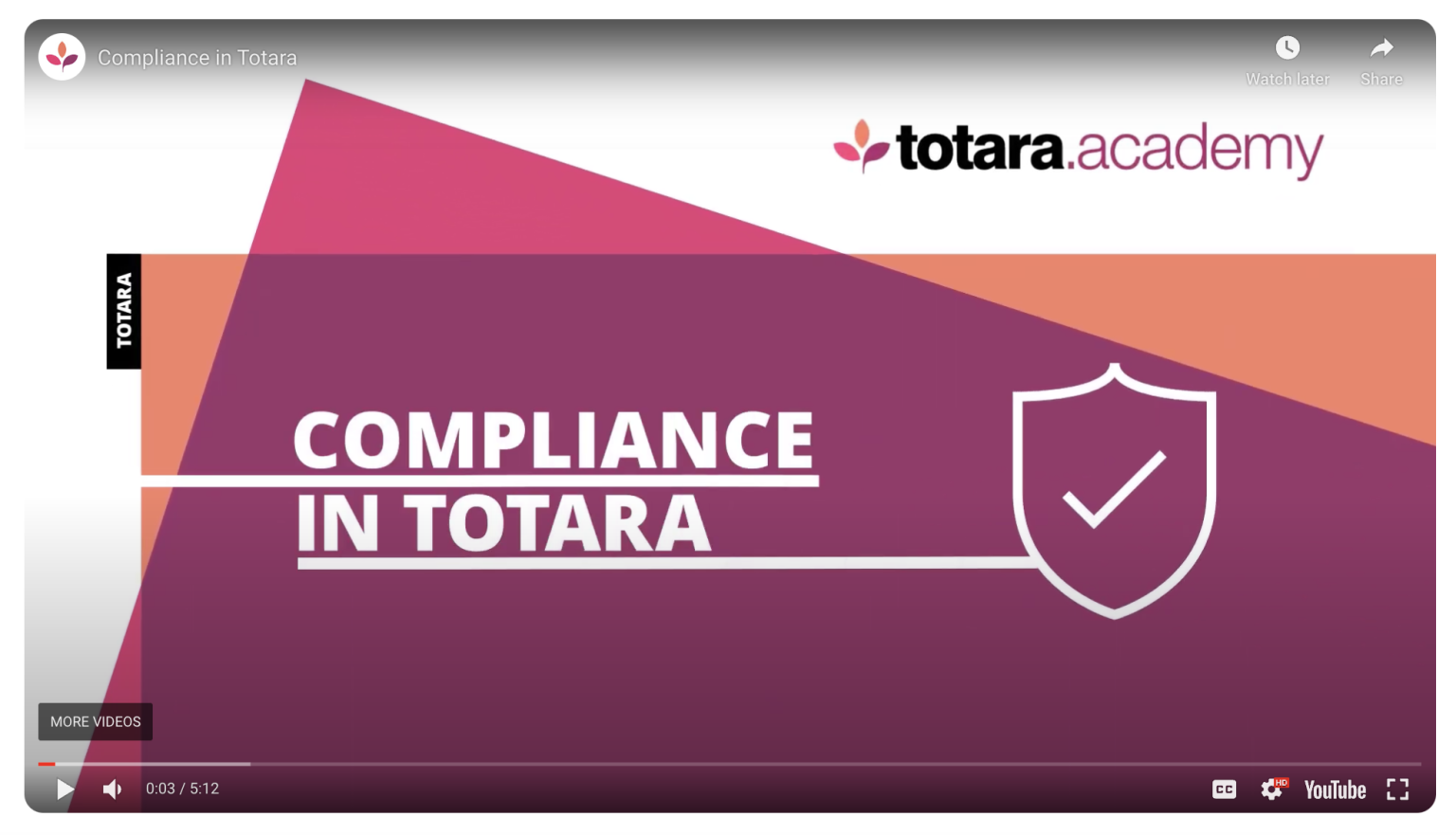 Compliance Training | Totara