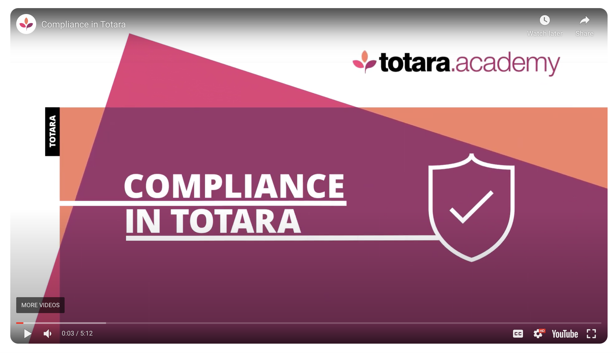Compliance Training | Totara