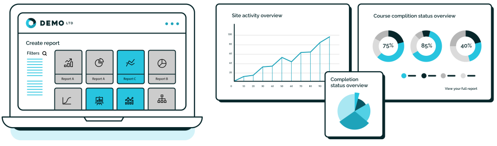 Feature Sheet - Reporting - Totara Learning