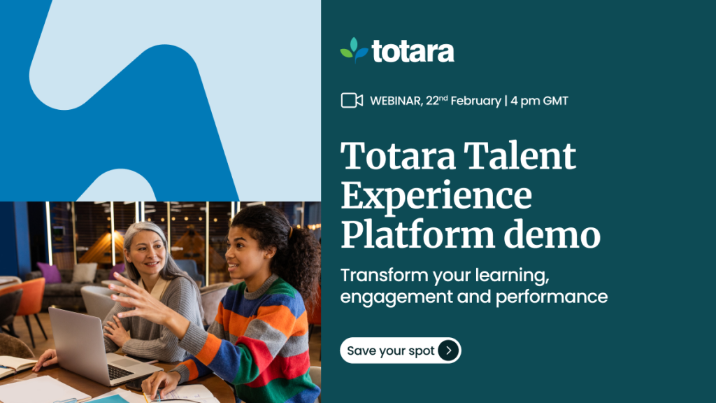 Totara Talent Experience Platform demo: transform your learning ...