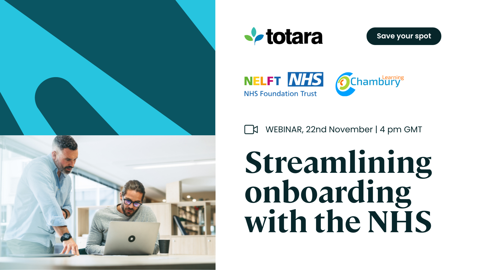 Streamlining onboarding + rapid training deployment in the NHS