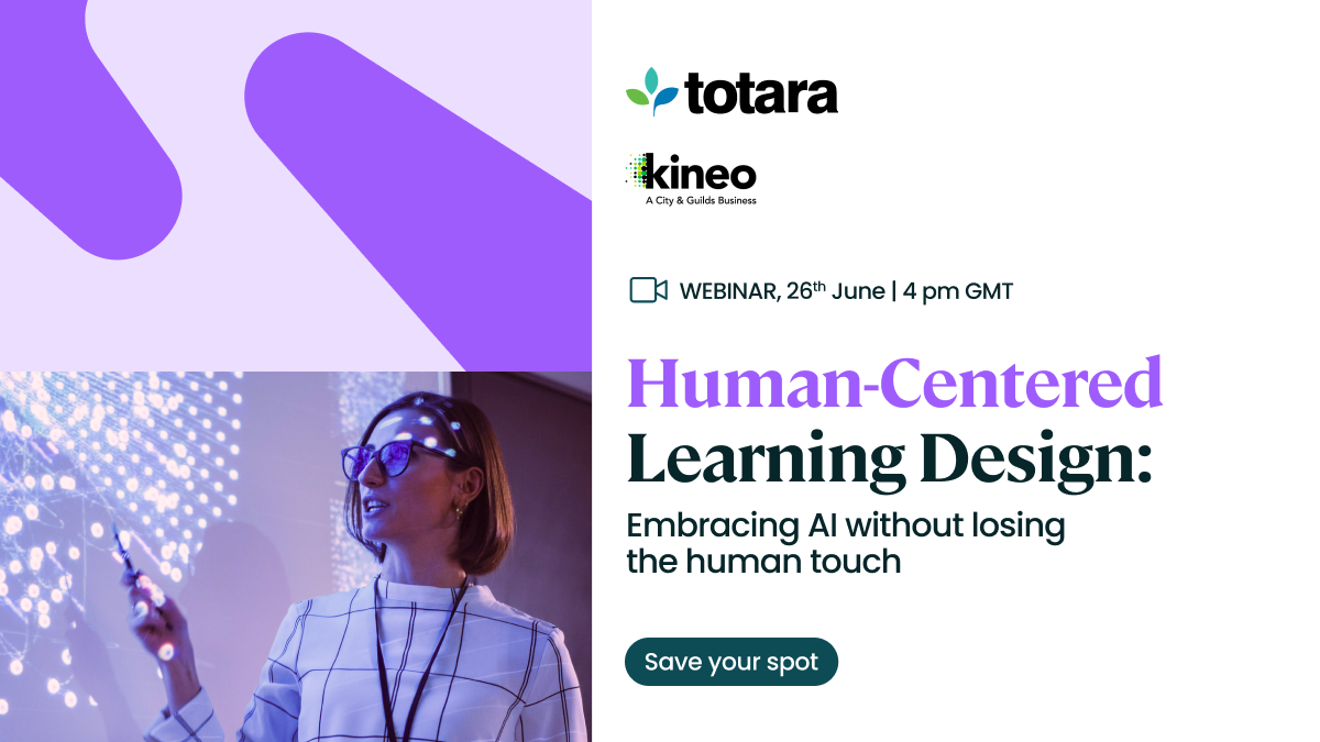 Embracing the human element in the age of AI: Human-centered learning design | Webinar on Demand ...