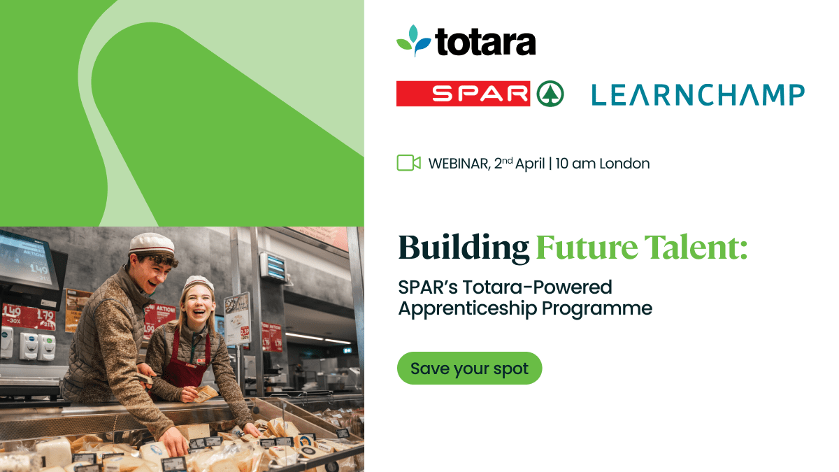 Building Future Talent: SPAR’s Totara-Powered Apprenticeship Programme - Totara Learning