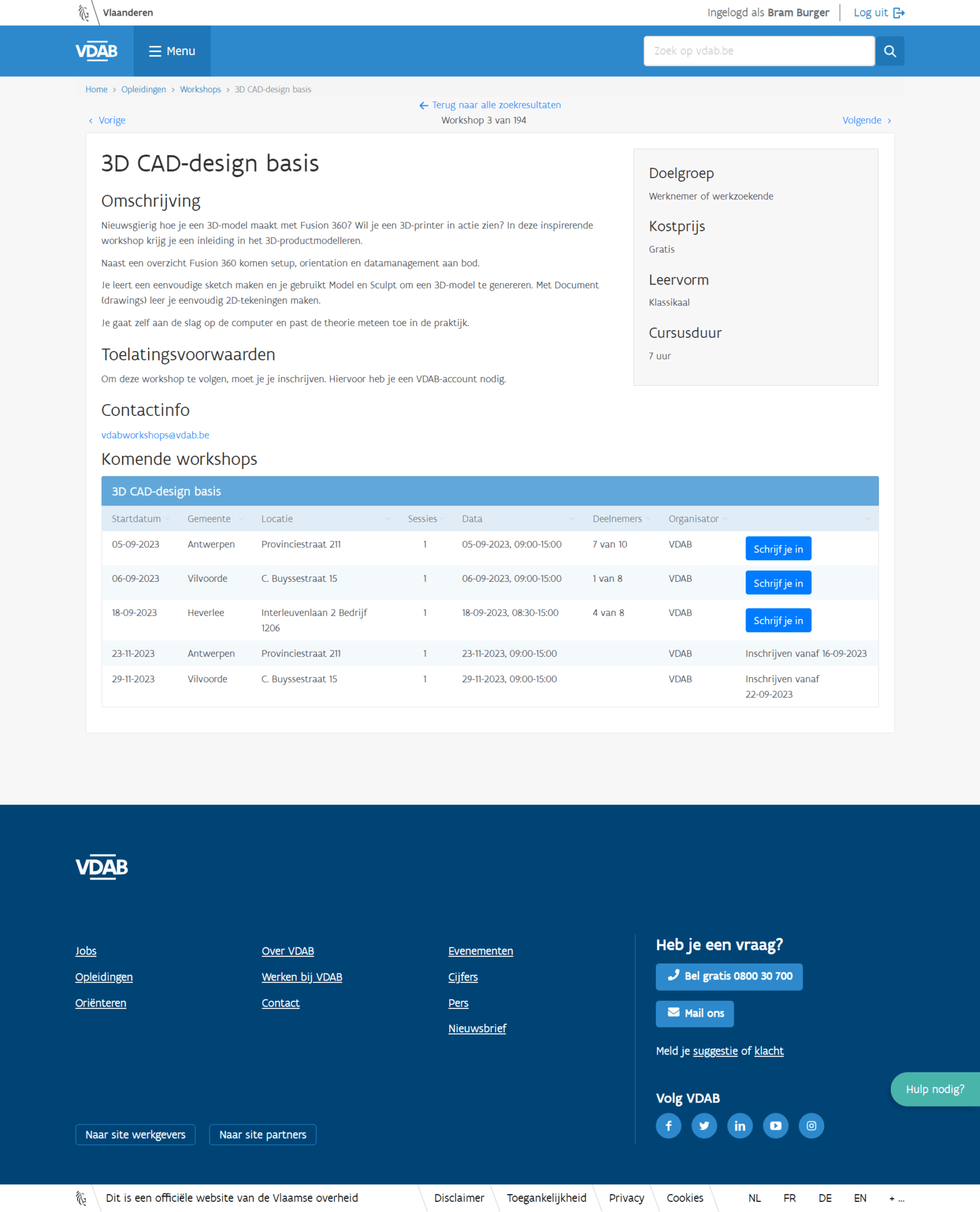 Flexible Learning for All | VDAB’s Open Training Platform