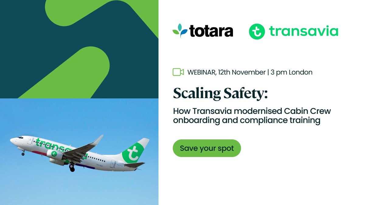 Scaling Safety: How Transavia modernised Cabin Crew onboarding and ...